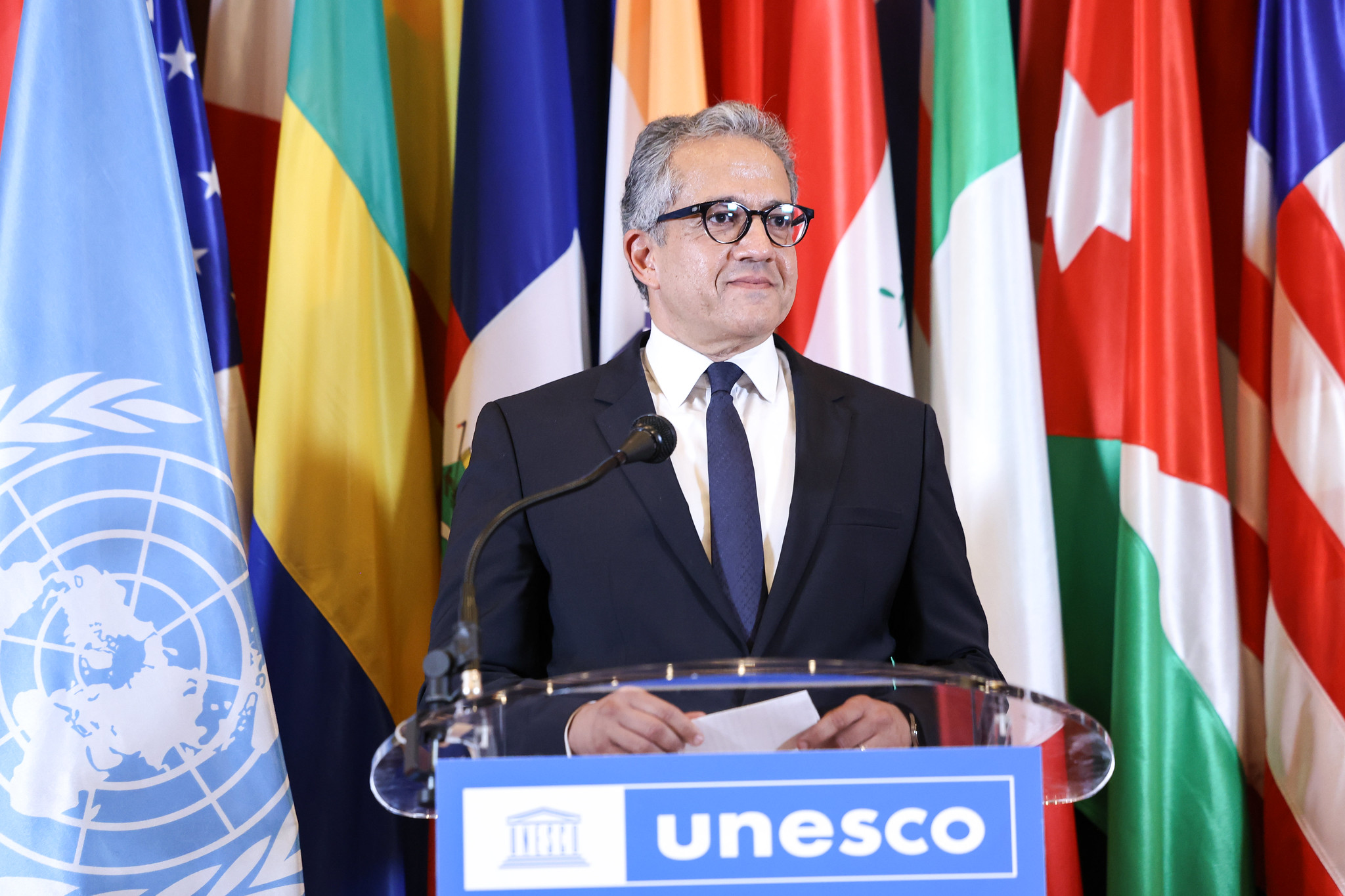 Khaled El-Enany propuesto por el Consejo Ejecutivo de la UNESCO para el puesto de Director General